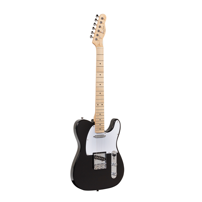 SOUNDSATION TWANGER-M BK Cutaway Electric Guitar With 1 Single Coil And ...