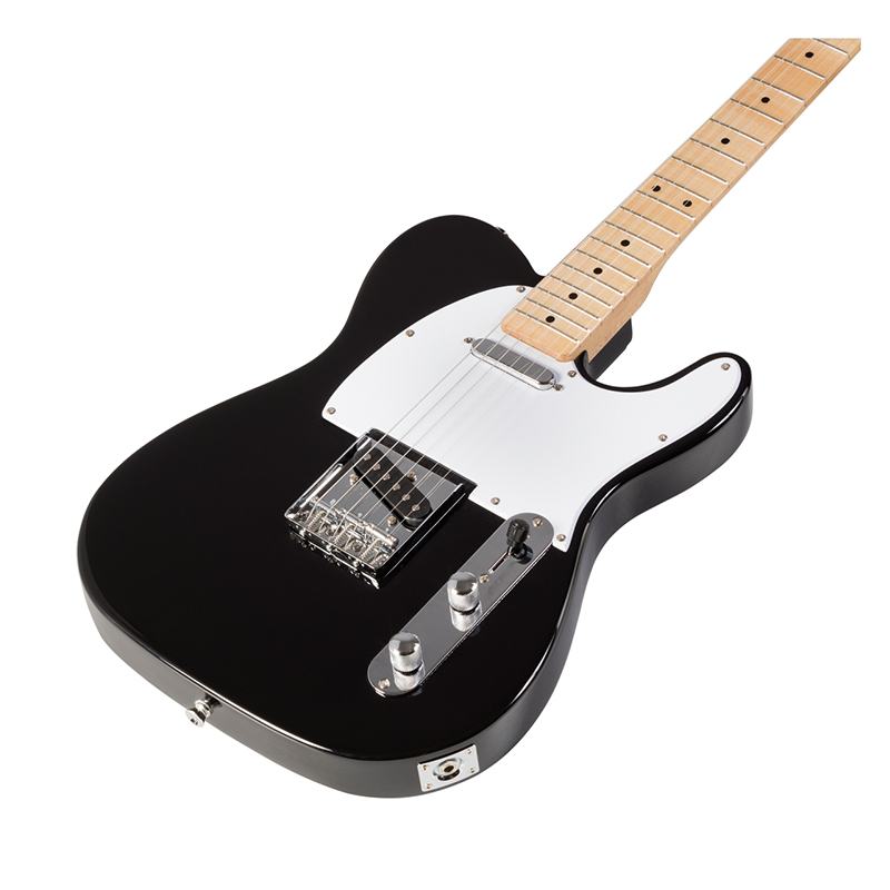 SOUNDSATION TWANGER-M BK Cutaway Electric Guitar With 1 Single Coil And ...