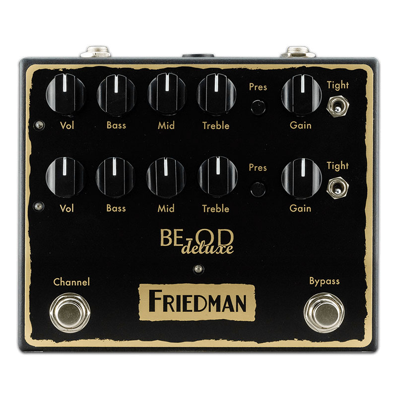 Friedman BE-OD Deluxe Overdrive Pedal – Music Gallery